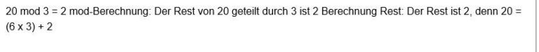 Modulo Rechner berechnen ? Grundlagen & kostenloses Rechner-Tool